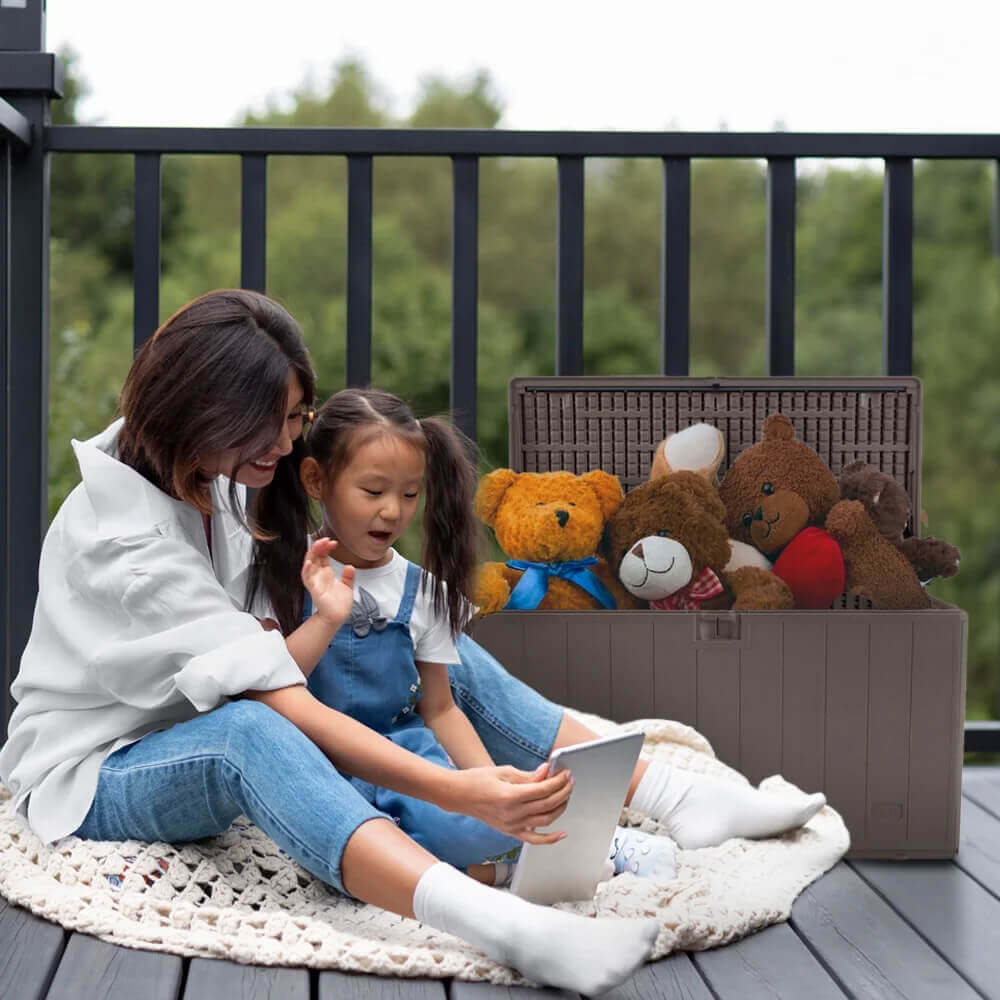 PDG 105 Gallon Outdoor Deck Box | Crown Spas & Pools